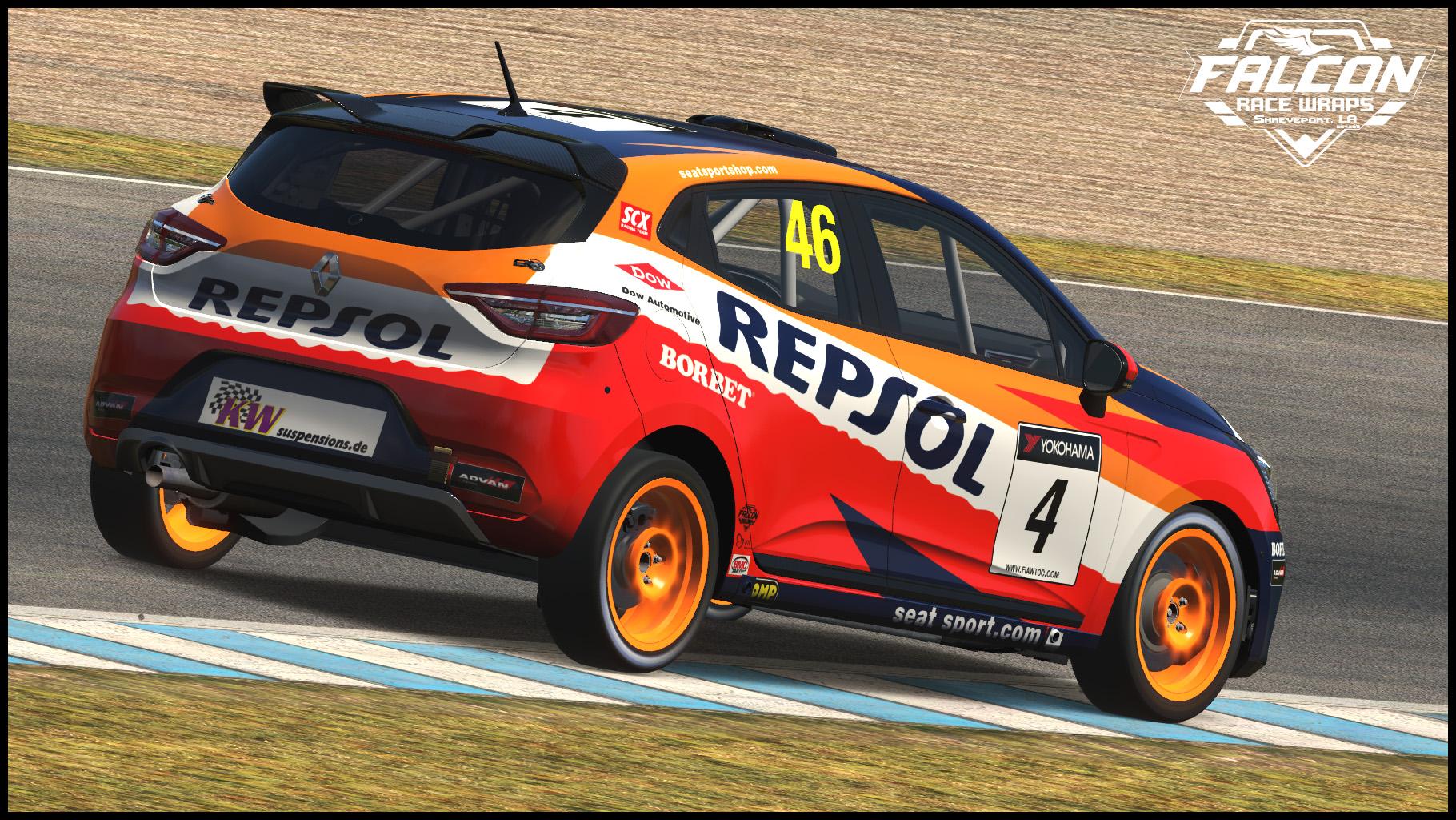 2009 Jordi Gené Repsol WTCC by Justin Kruithof - Trading Paints