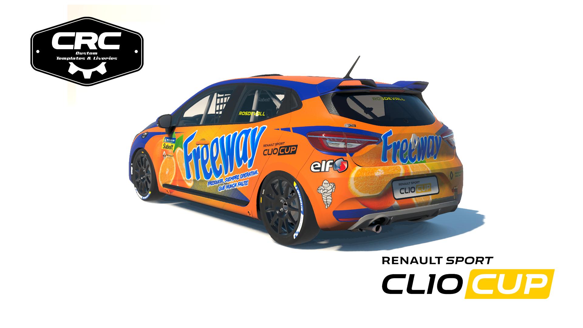 Freeway Orange Livery by Carlos Rosdevall - Trading Paints