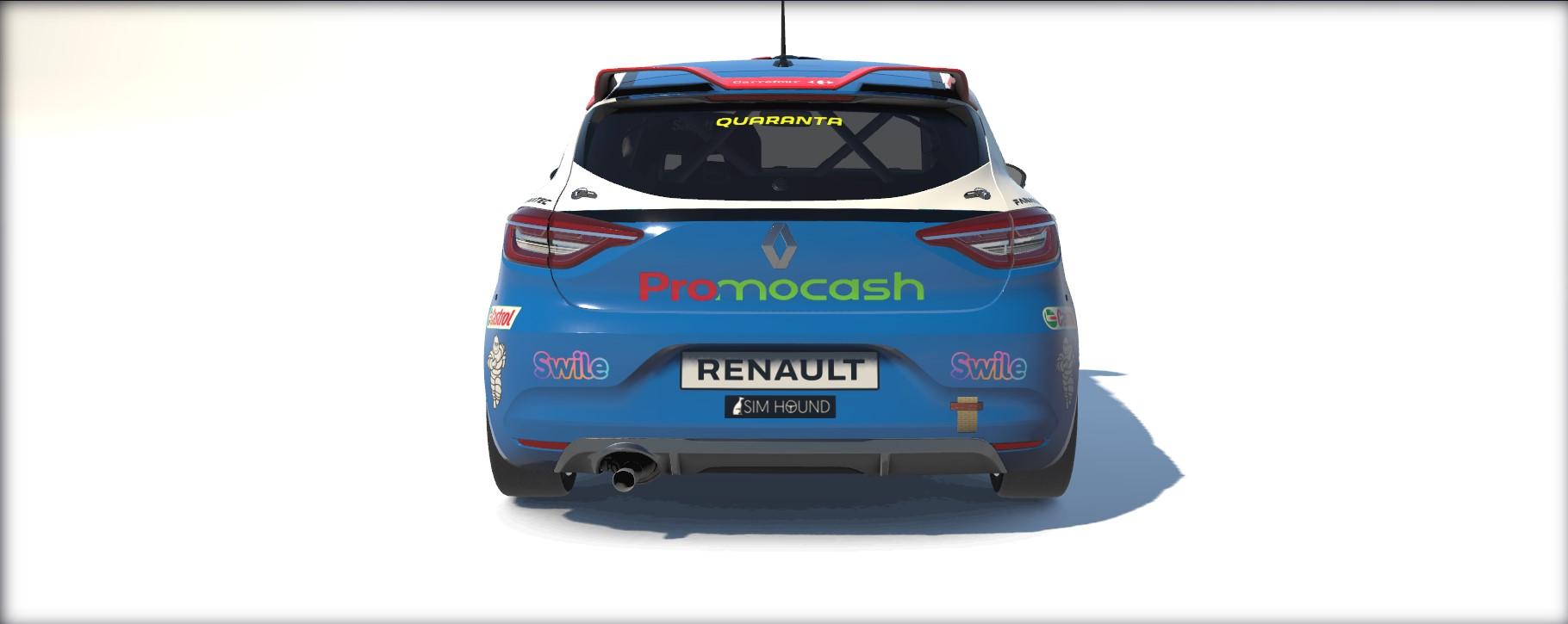 Renault Clio Cup Carrefour livery by Anthony Quaranta - Trading Paints