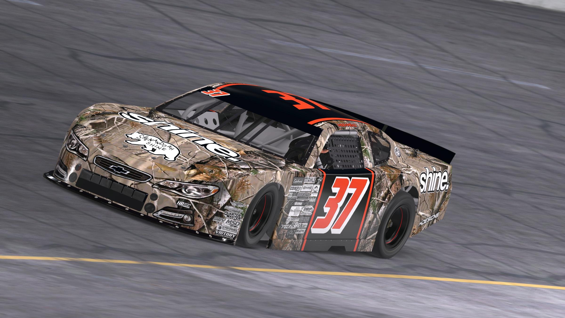 Travis "Moonhead" Brown Late Model by Scott Bryant - Trading Paints