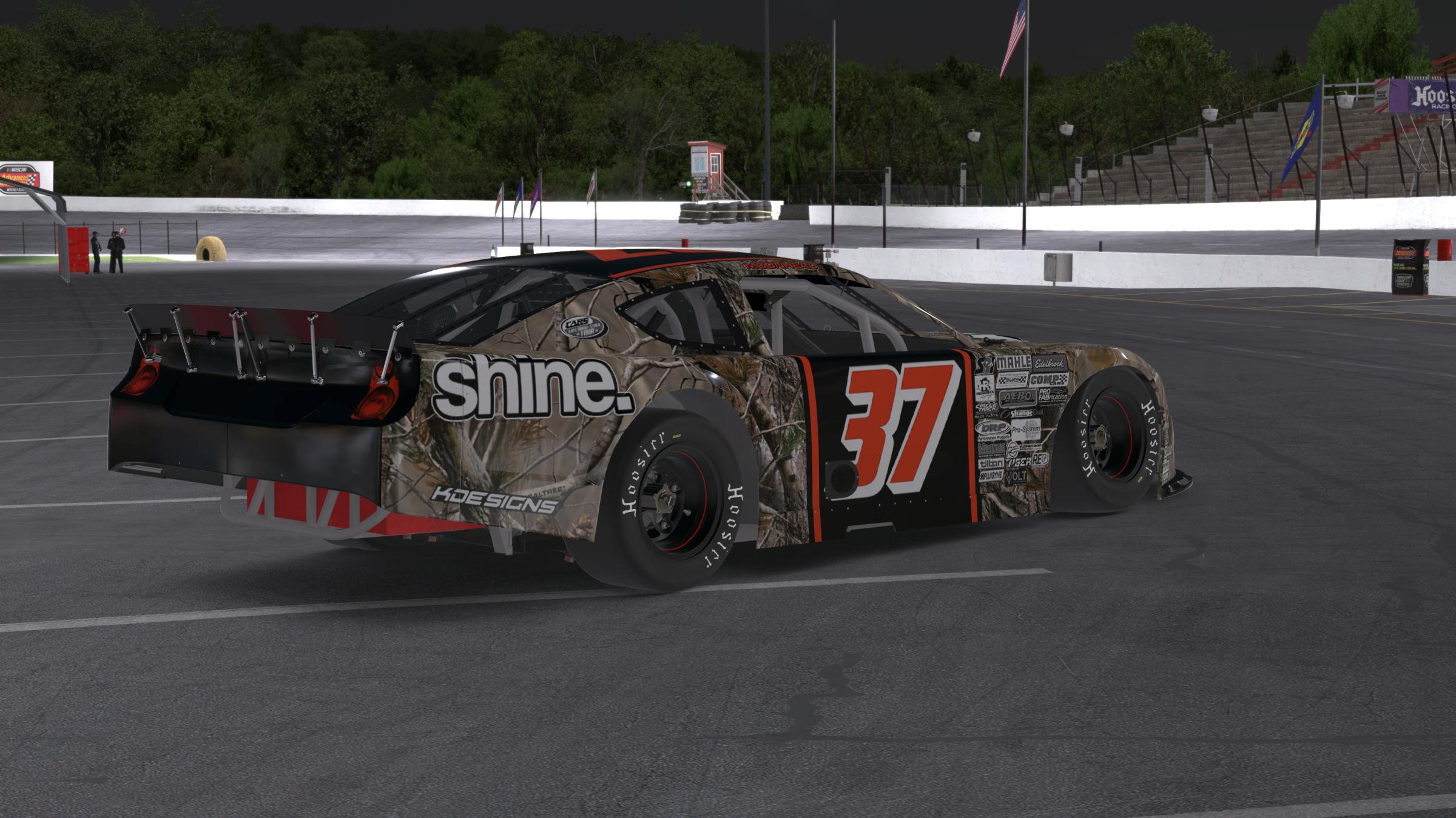 Travis "Moonhead" Brown Late Model by Scott Bryant - Trading Paints