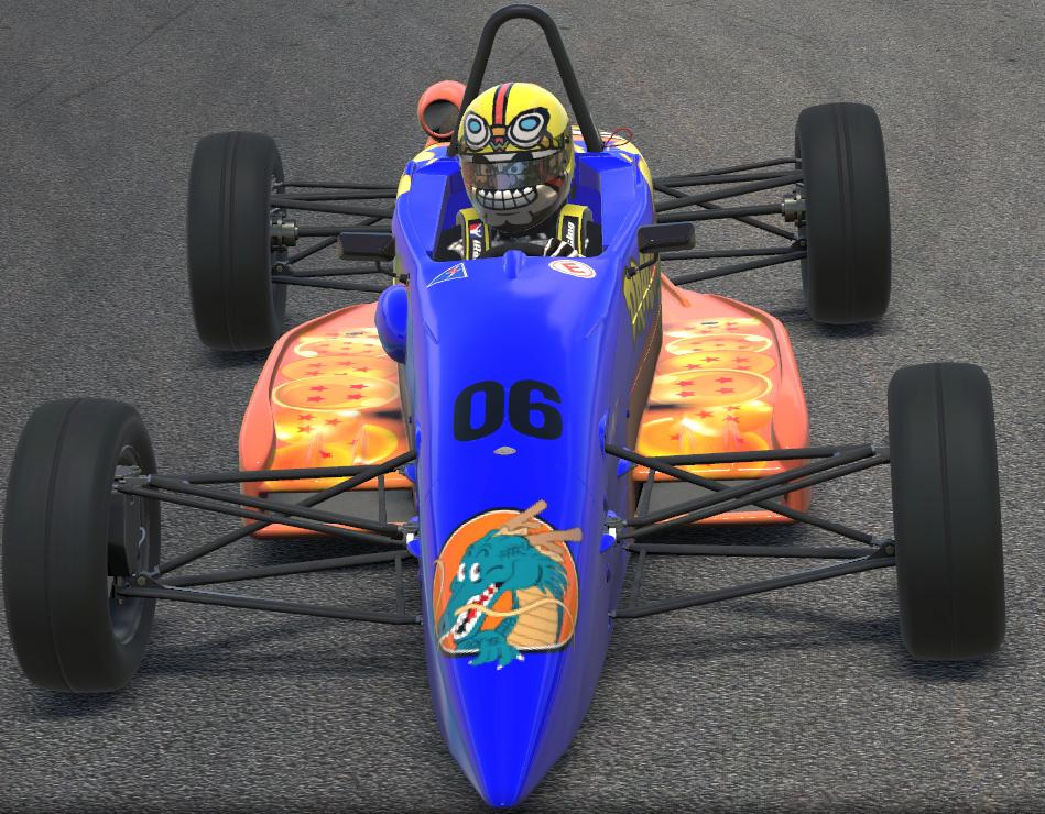 Dragon Ball themed Formula Ford by Steven Ahles - Trading Paints