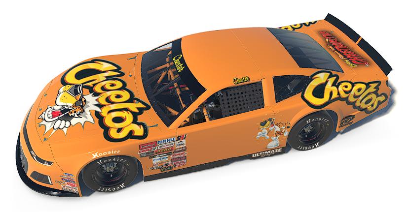Cheetos Late Model Stock by Doug Ezzell - Trading Paints