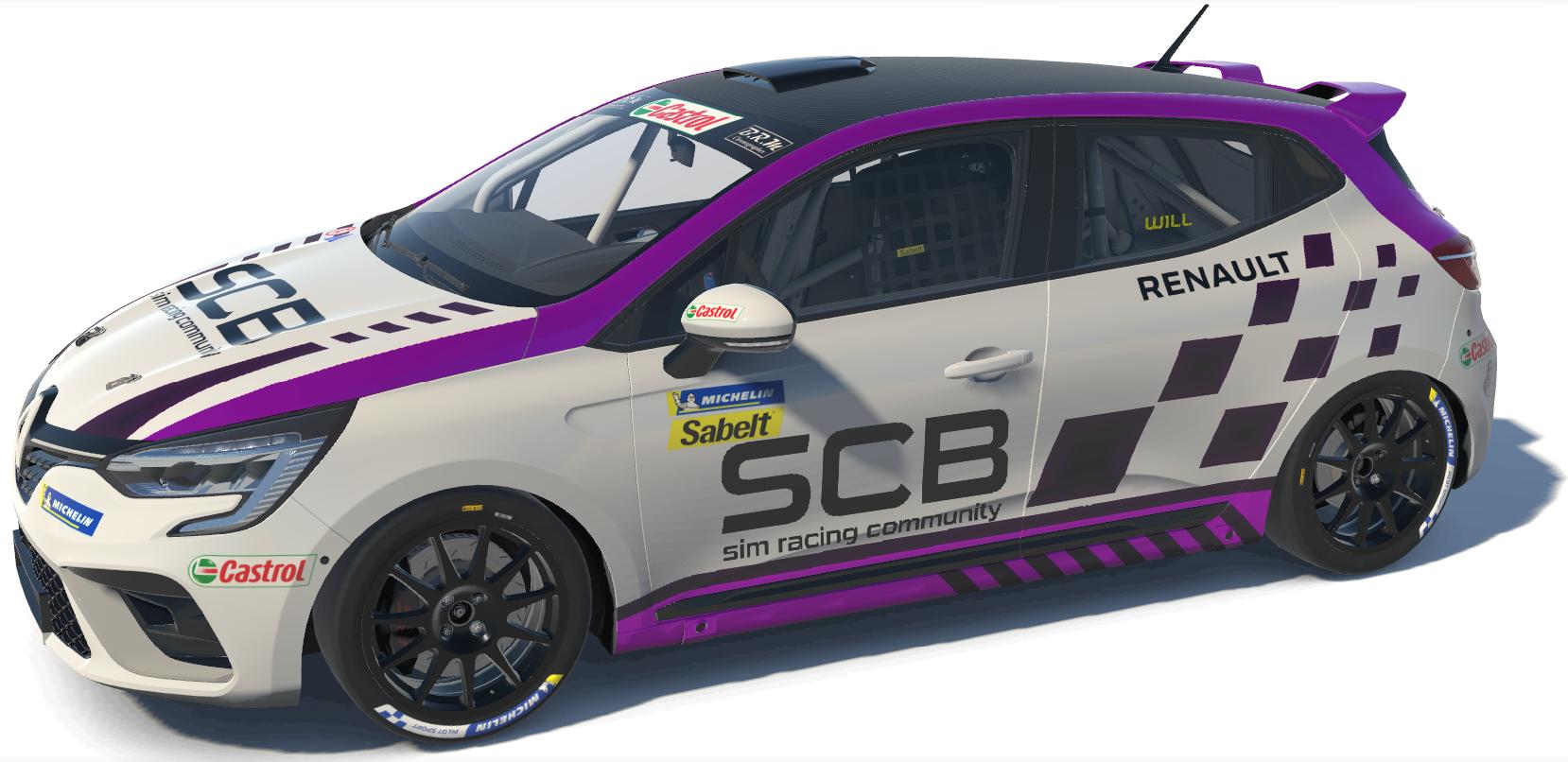 Renault Clio SCB Community pink by Jerrit Will - Trading Paints