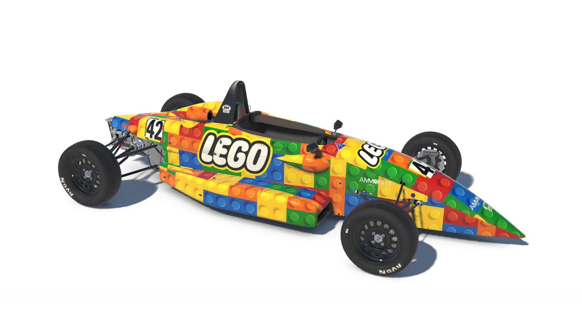 Lego Ray FF1600 by Bill Krause - Trading Paints