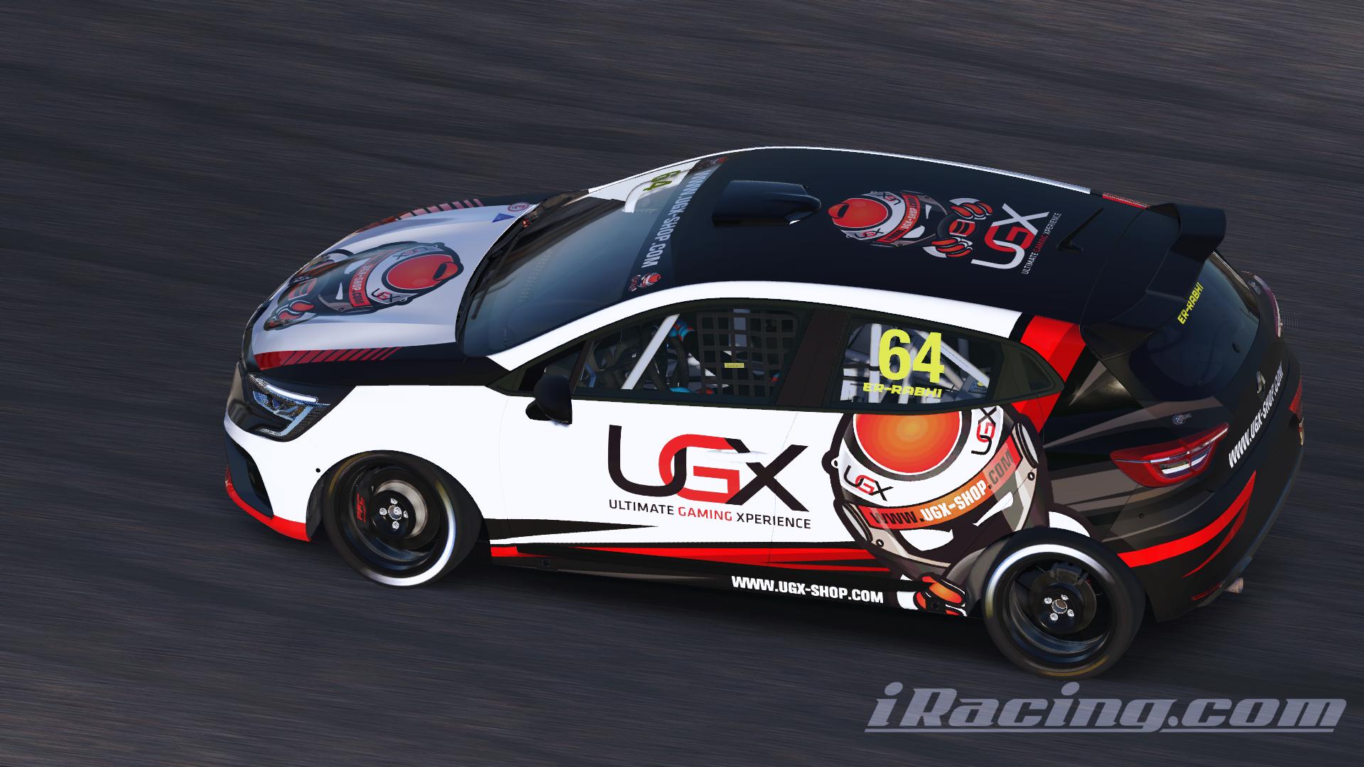 UGX Race simulators Renault Clio Cup by Q Dekker - Trading Paints