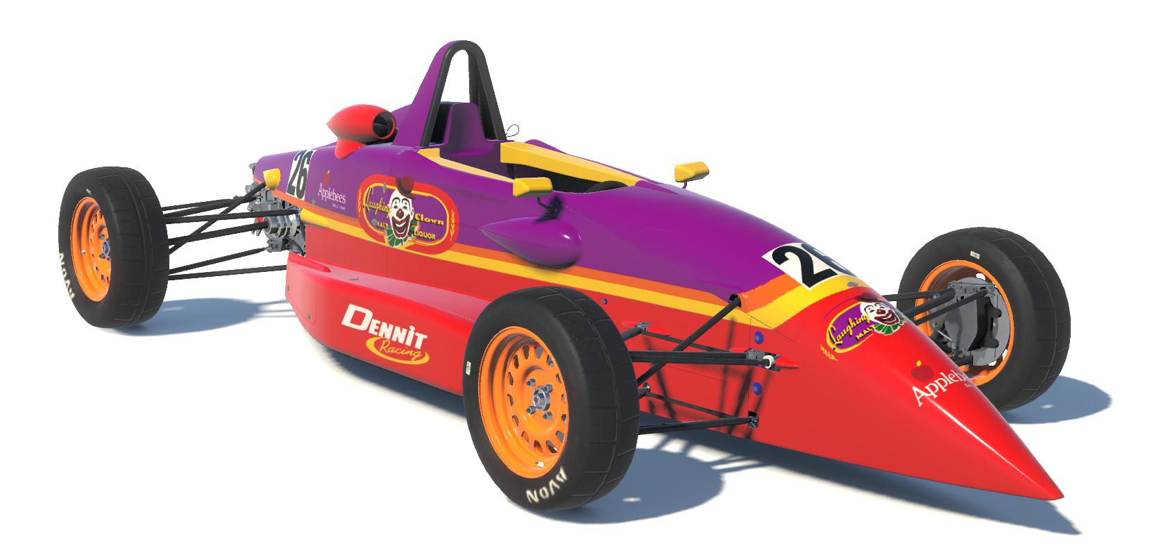 Laughing Clown Malt Liquor (R Bobby at Formula Ford Festival) by Adrian ...