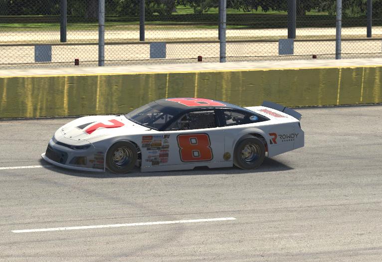 Rowdy Energy Late Model Stock by Zach Thomas Johnson - Trading Paints