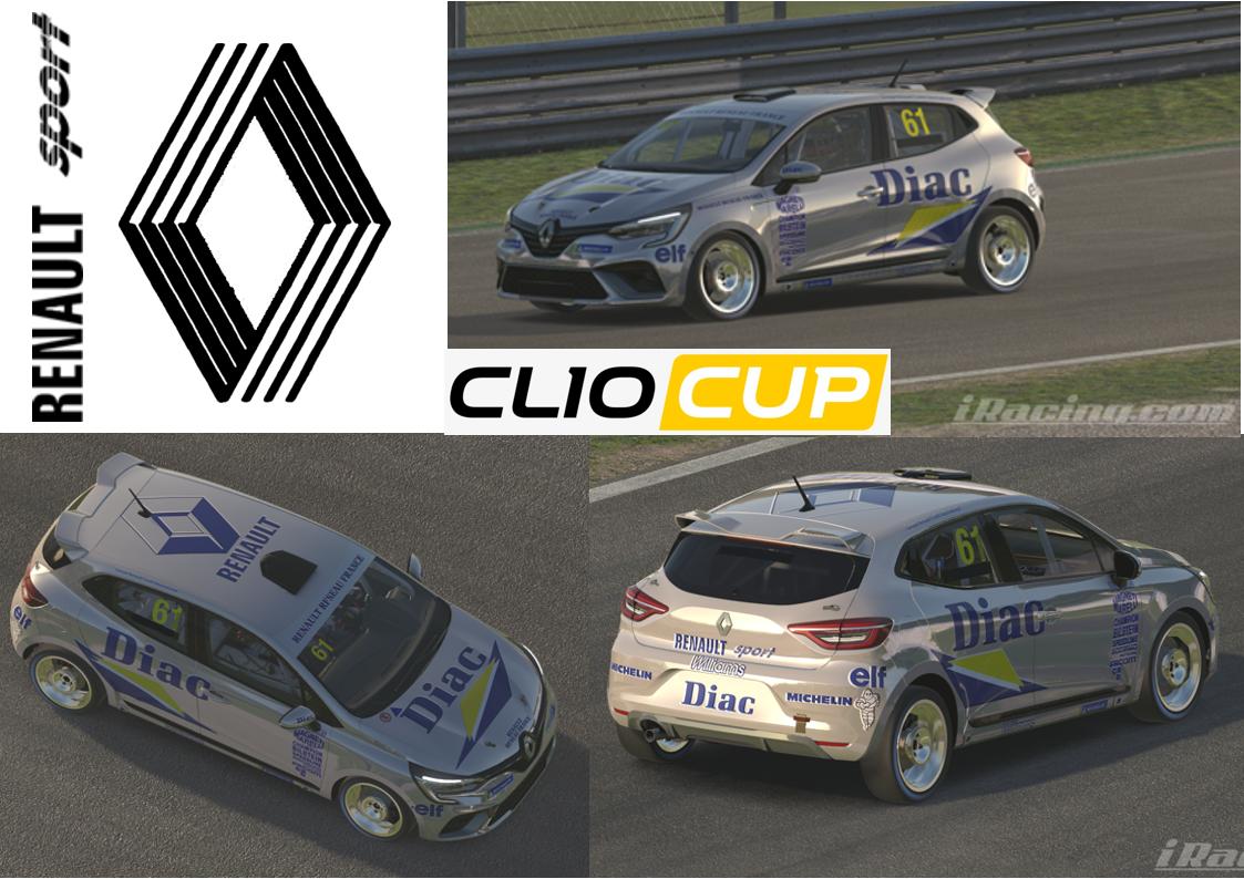 Renault Clio cup Diac by Remigio DiPasqua - Trading Paints