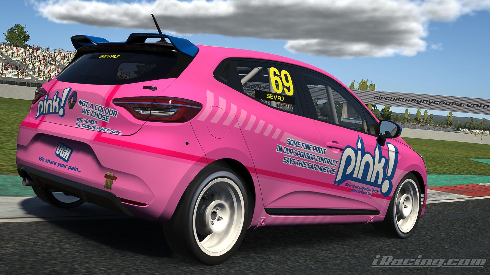 Pink Clio Ugh by Kasper Sevaj - Trading Paints