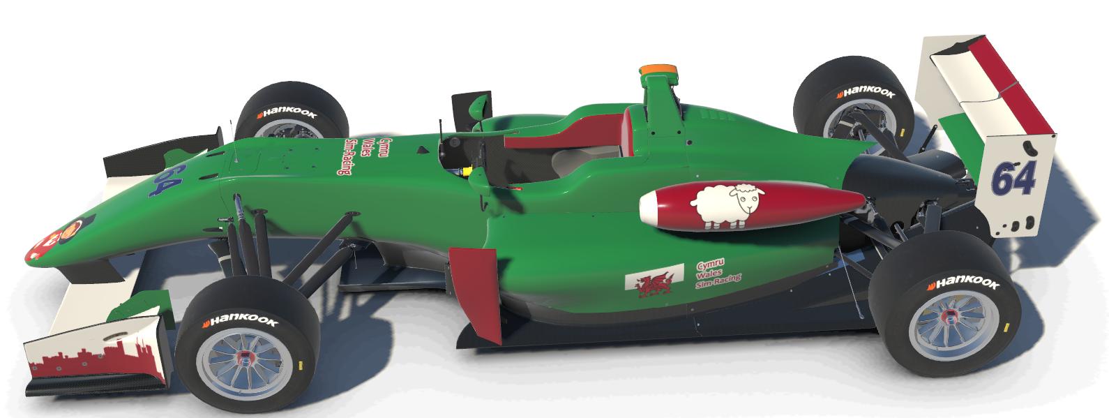 Cymru Wales Sim-Racing (Official) by Emrys Evans - Trading Paints