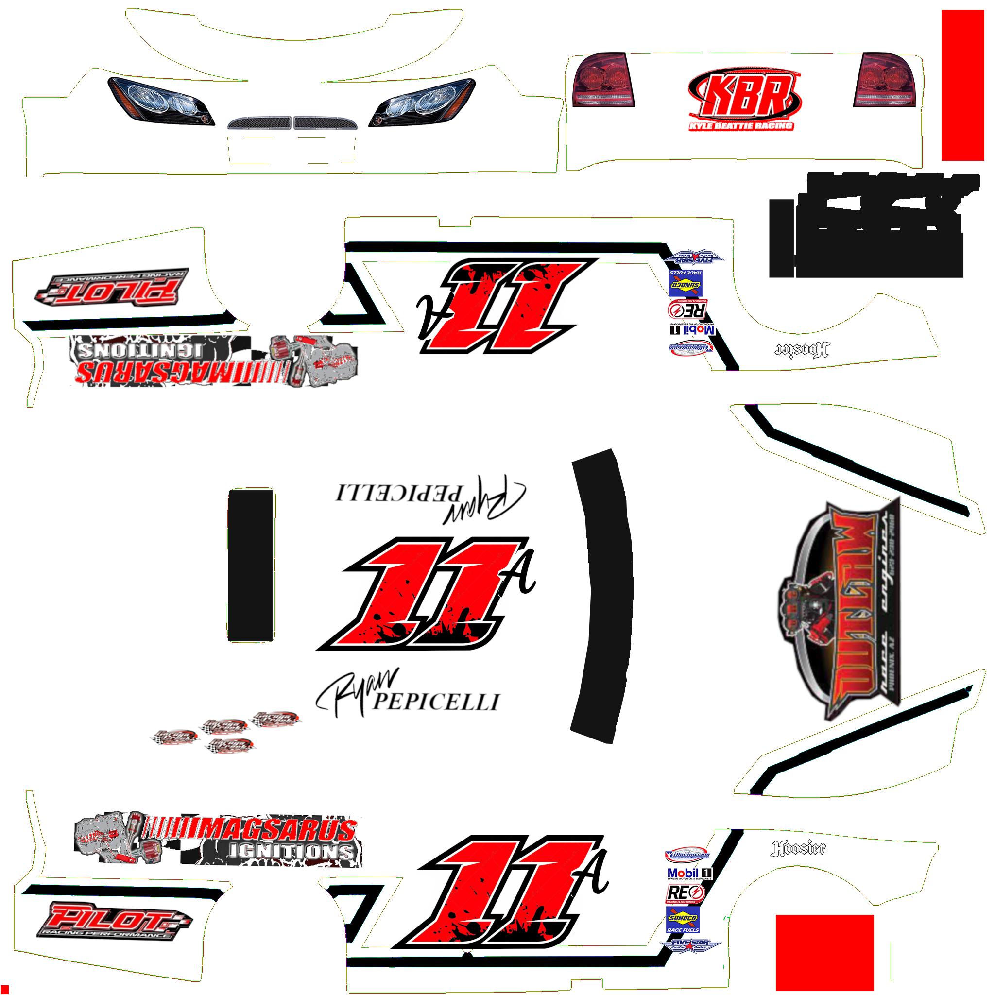 Super Late Model by Ryan Pepicelli - Trading Paints