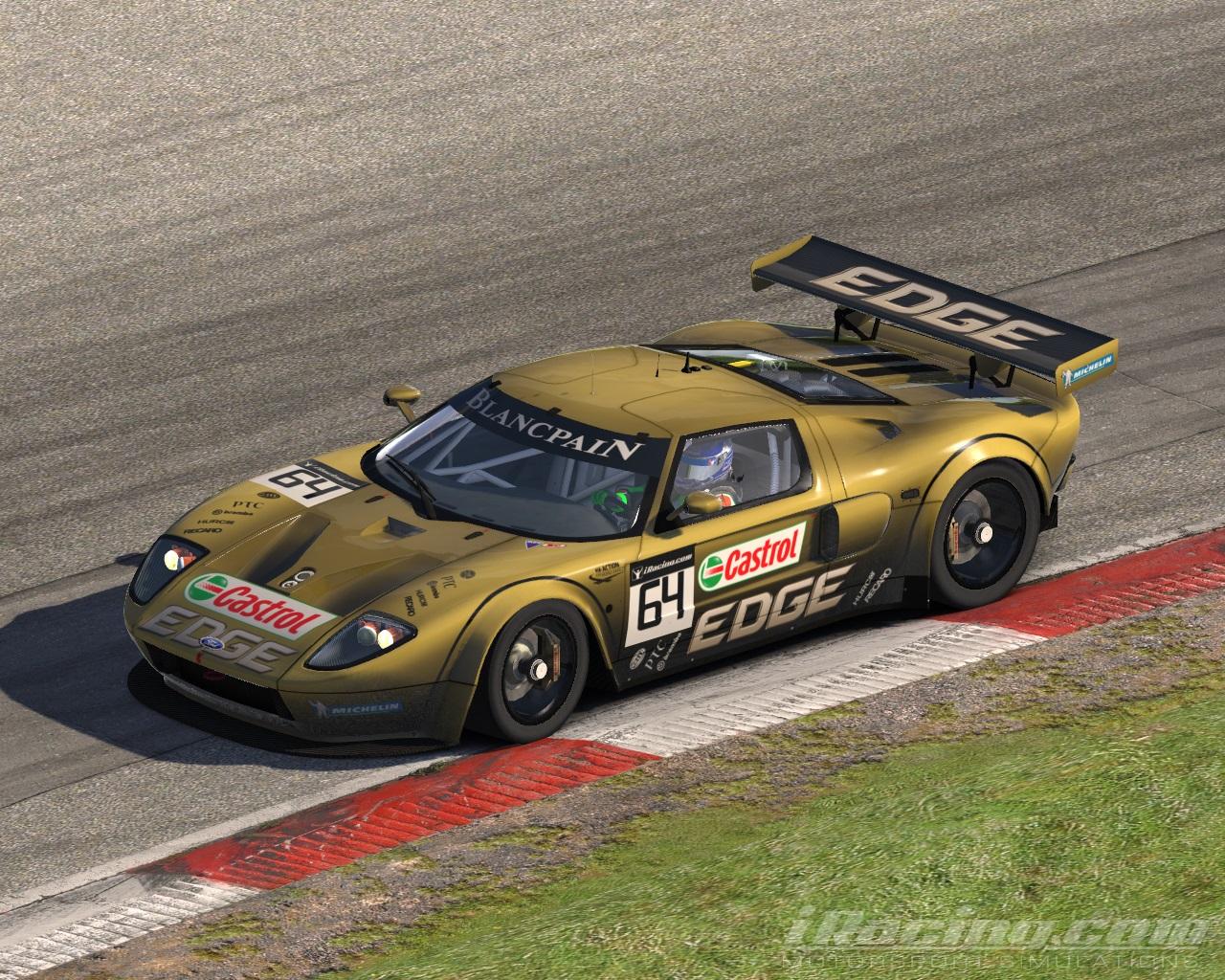 Ford GT GT3 Gold Castrol Edge by Rachael W. - Trading Paints