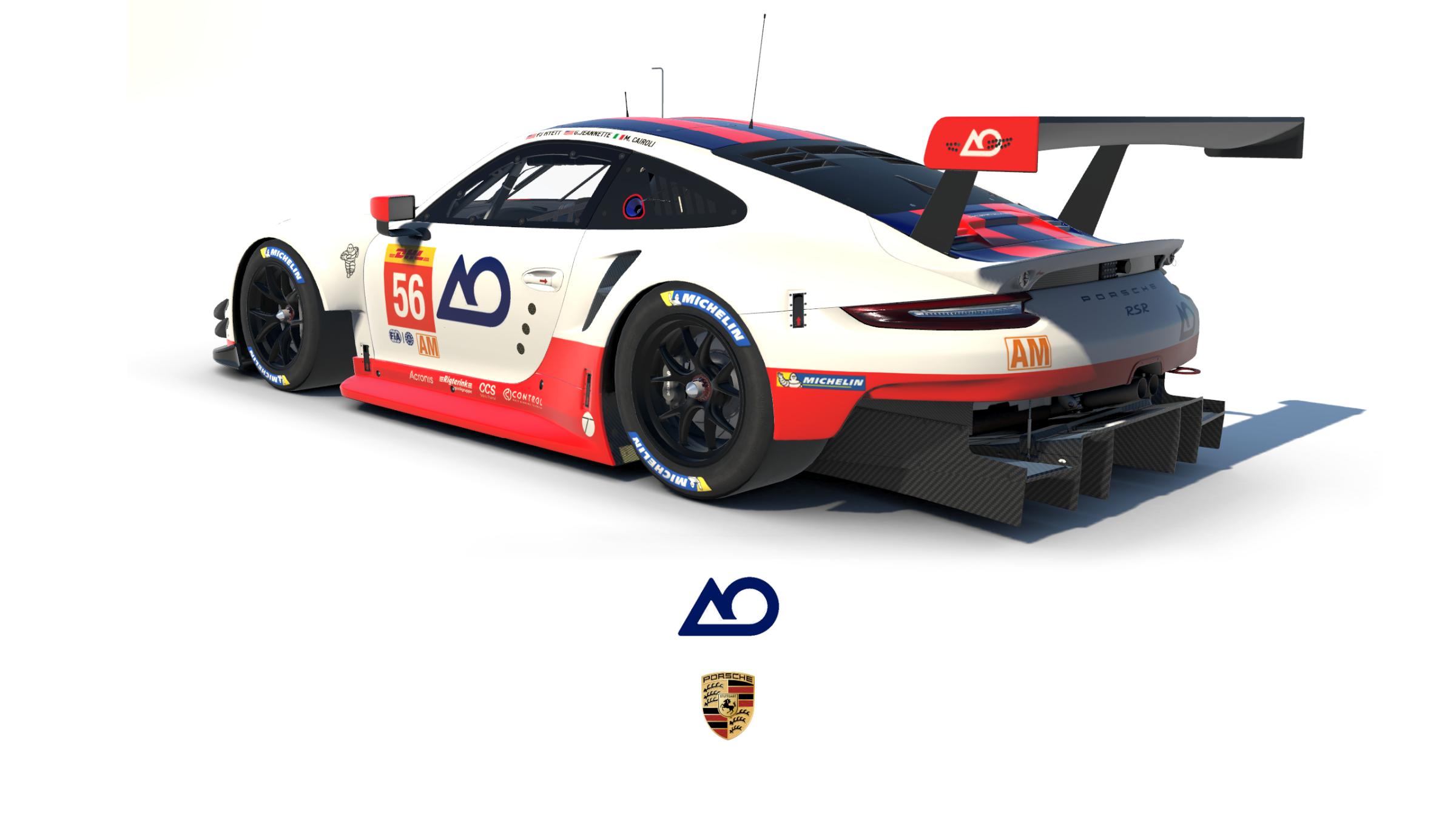 AO Racing | Project 1 Motorsport FIA WEC 2023 Porsche 911 RSR by Jeff F ...