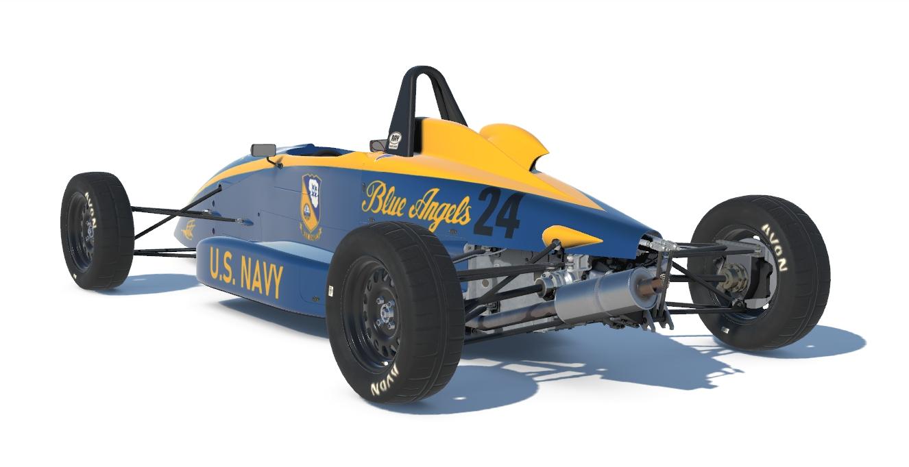 Ray FF1600 Blue Angels by Don Craig - Trading Paints
