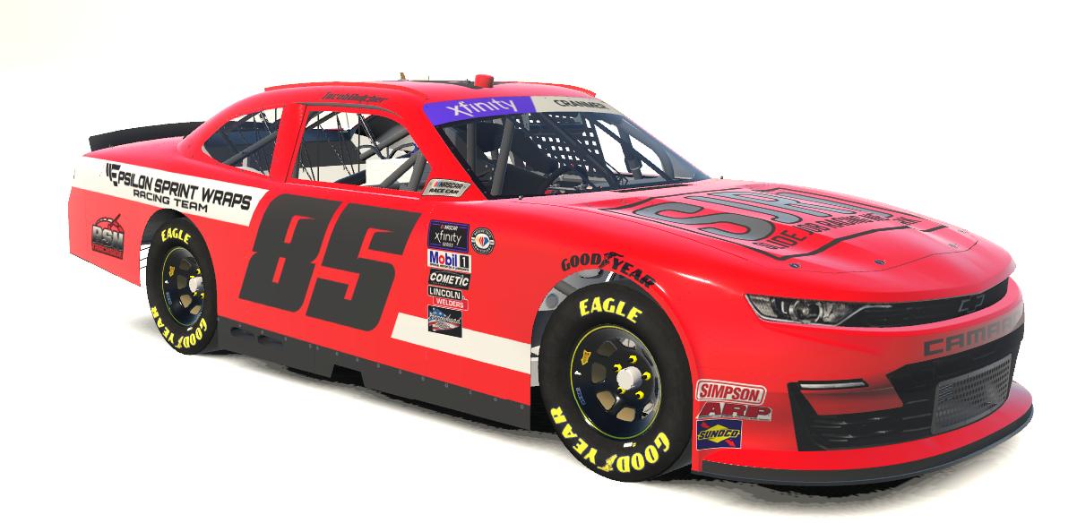 #85 Jacob Butcher SJRN ESW Chevrolet Camaro by Preston Cranmer ...