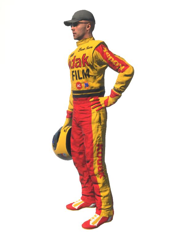 Kodak race suit by Clifton Channell - Trading Paints