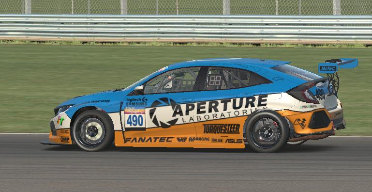 Honda Portal Aperture Science by Matthew Rzepka - Trading Paints