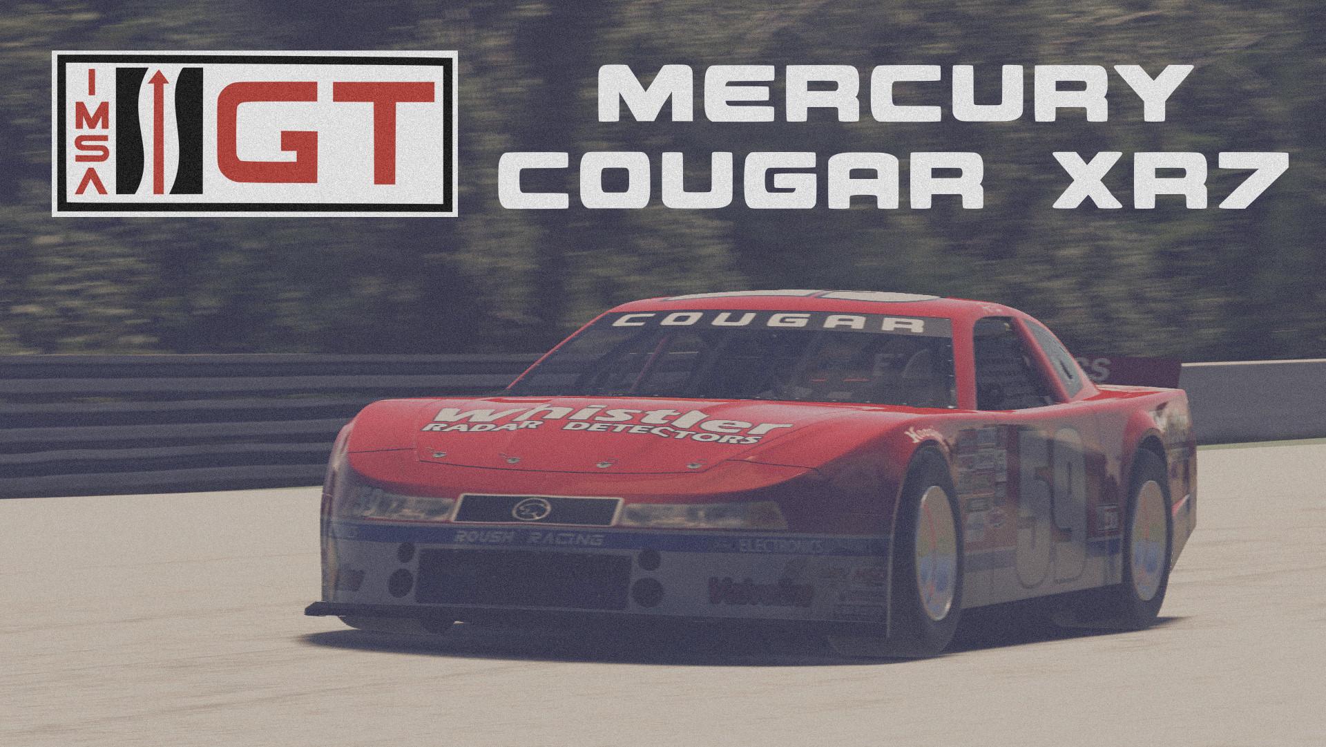 Roush Racing Cougar XR7 - IMSA GTO Throwback by Stryxnine P. - Trading ...