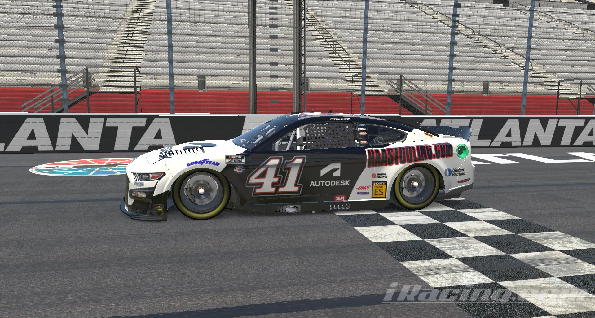 #41 Ryan Preece 2023 Autodesk/Haas Tooling by Martin Roberg - Trading ...