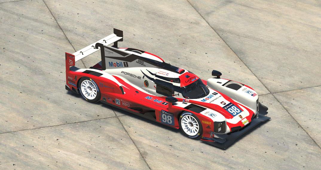H&O Mobil1 Porsche LMP2 by Christoph Hall - Trading Paints