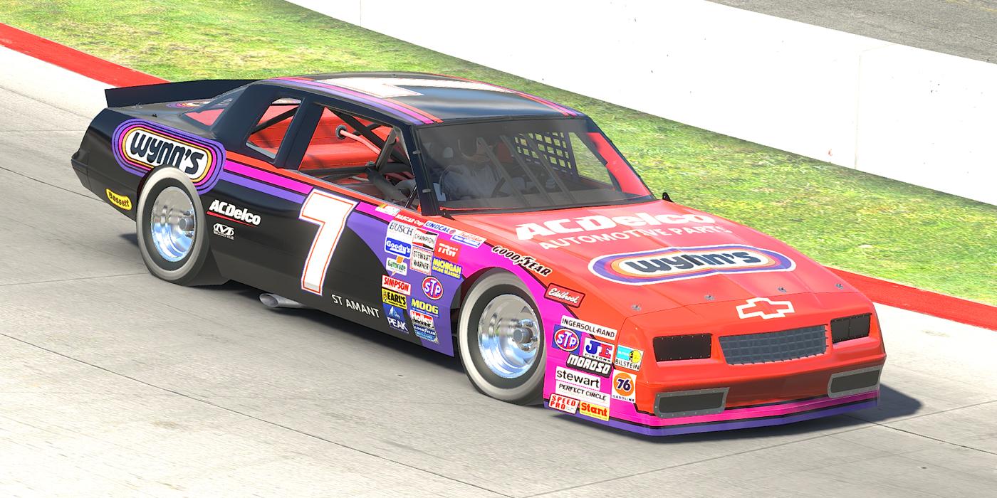 Gary St. Amant #7 Wynns Racing Monte Carlo by John Wall II - Trading Paints