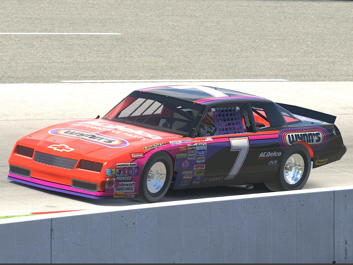 Gary St. Amant #7 Wynns Racing Monte Carlo by John Wall II - Trading Paints