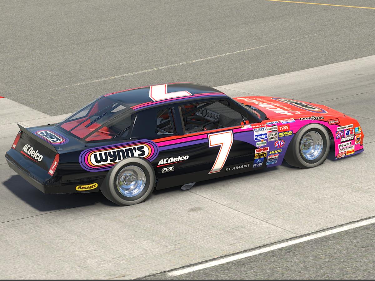 Gary St. Amant #7 Wynns Racing Monte Carlo by John Wall II - Trading Paints