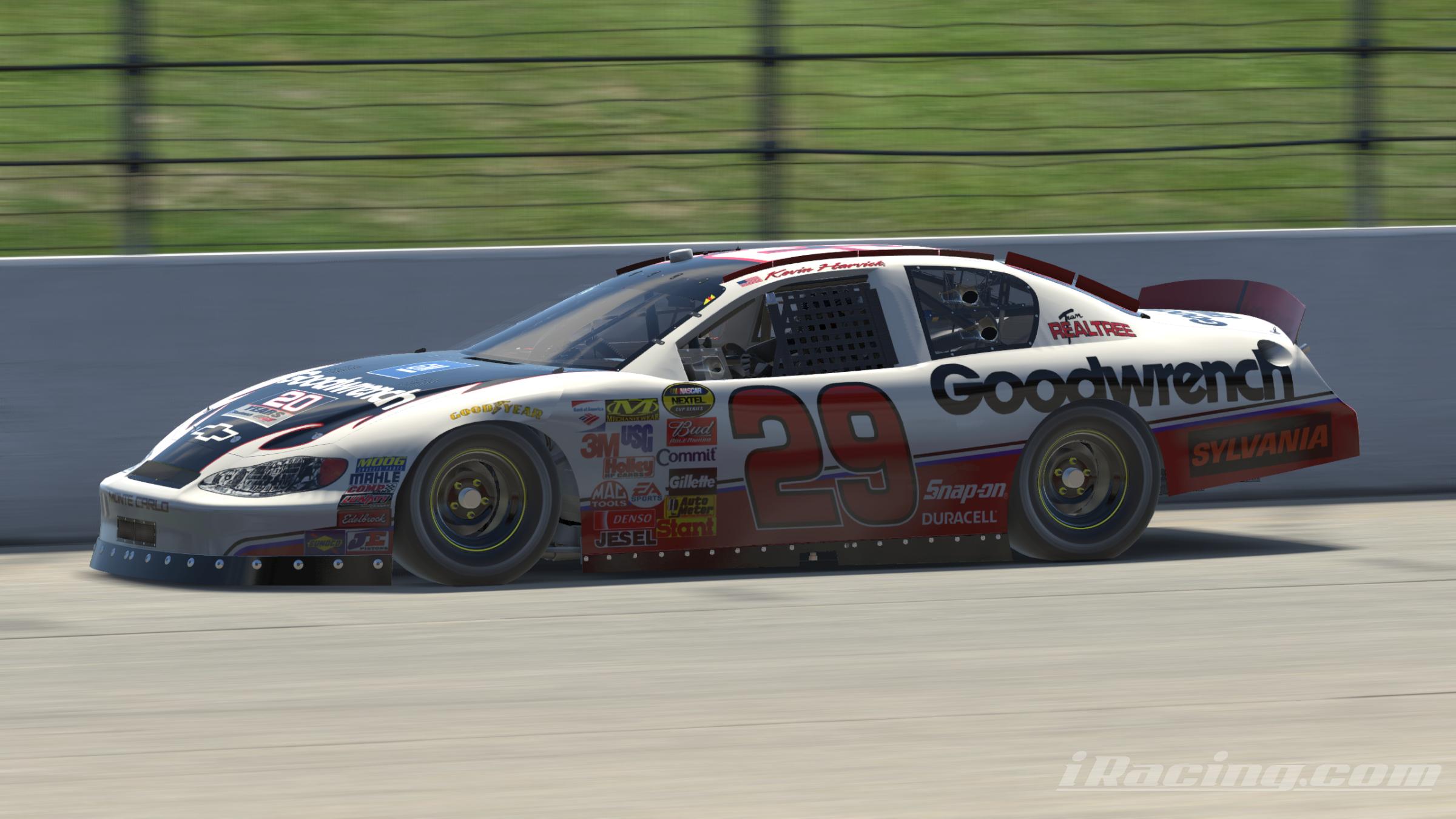 Kevin Harvick Goodwrench RCR 20 years Atlanta paint scheme by James ...