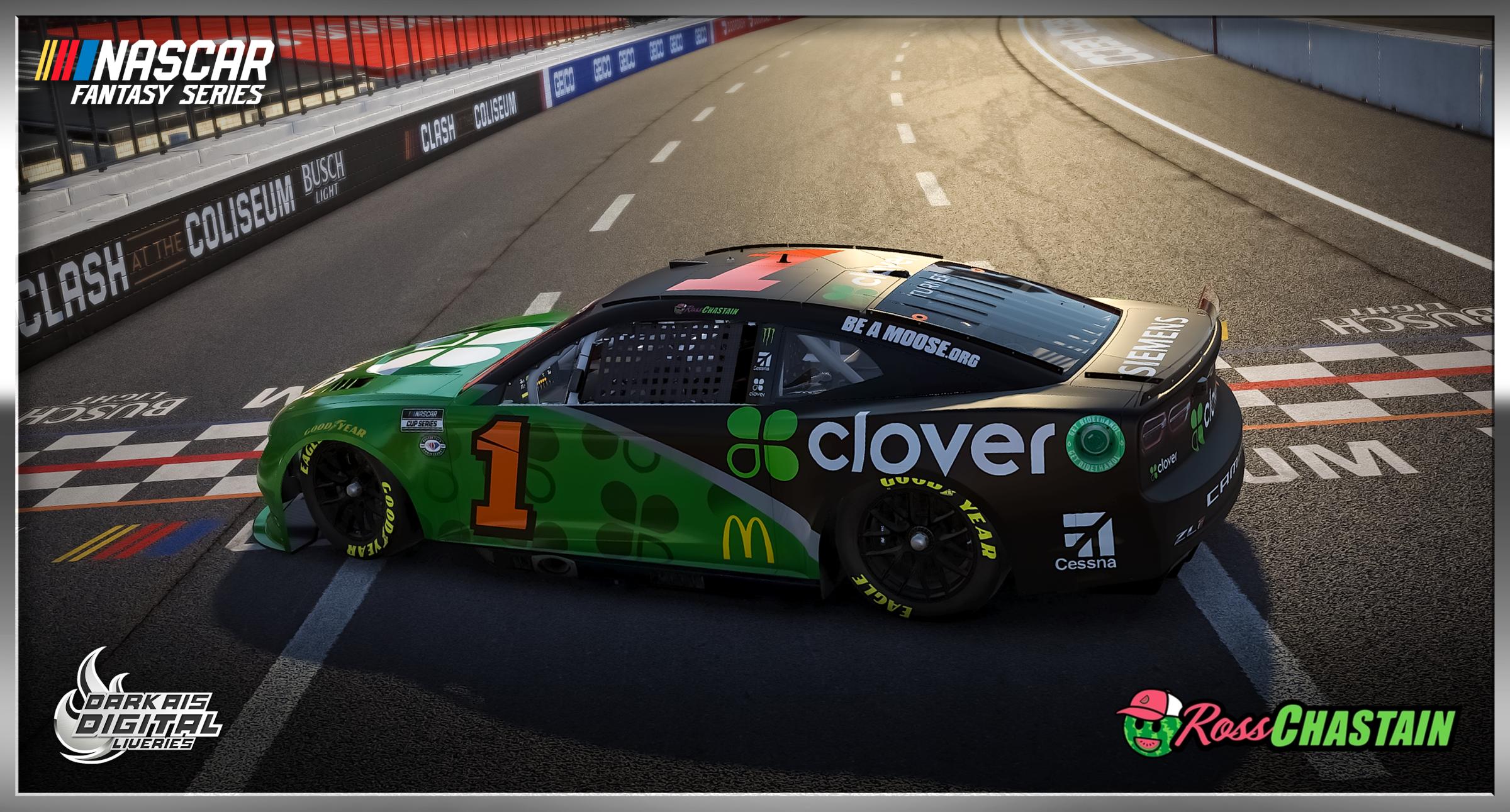 CLOVER | 2021 Ross Chastain NextGen Chevy | NASCAR Fantasy Series by ...