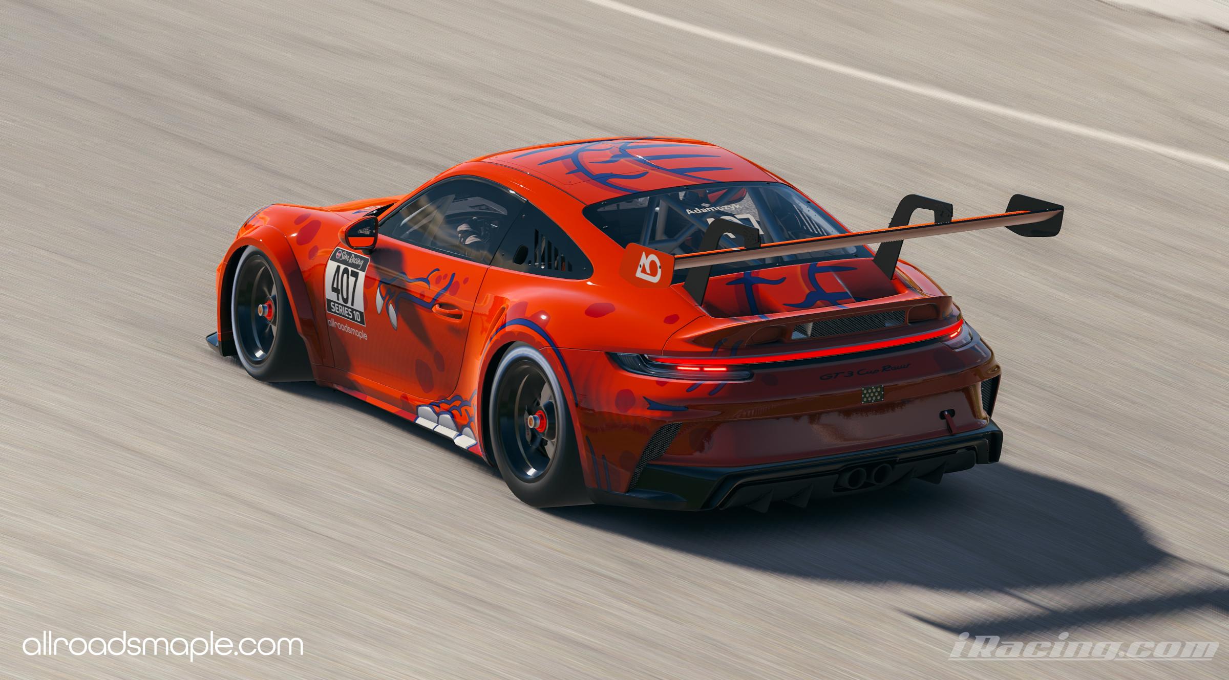 AO Racing GT3 Cup Rawr Orange by Patryk Adamczyk - Trading Paints