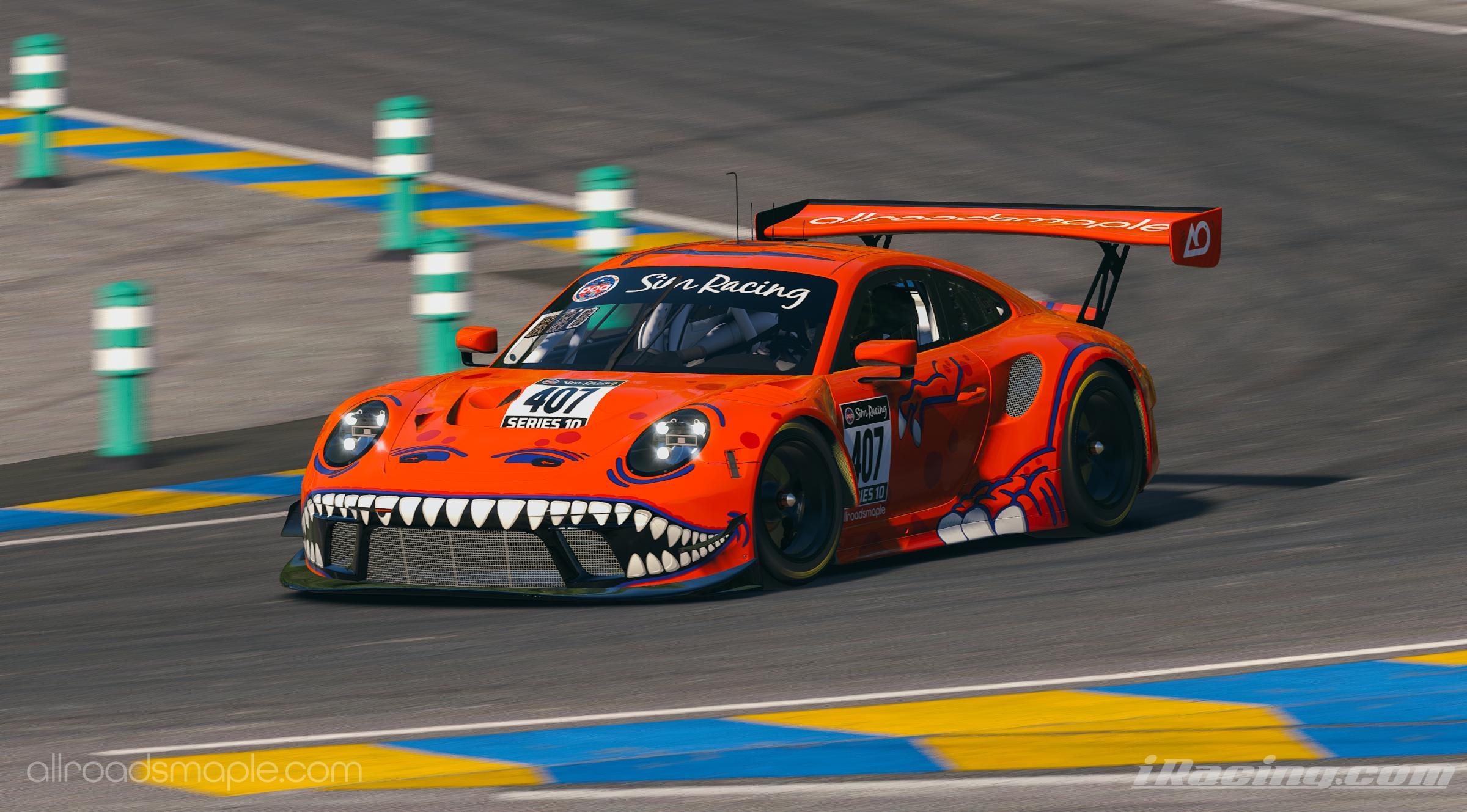 AO Racing GT3 Rawr Orange by Patryk Adamczyk - Trading Paints AO Racing GT3 Rawr Orange by Patryk Adamczyk - Trading Paints