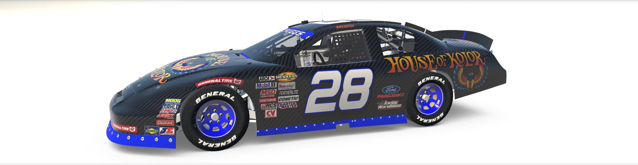 Mudds Customs, House of Color, Clements Racing Engines Ford Racing Arca ...