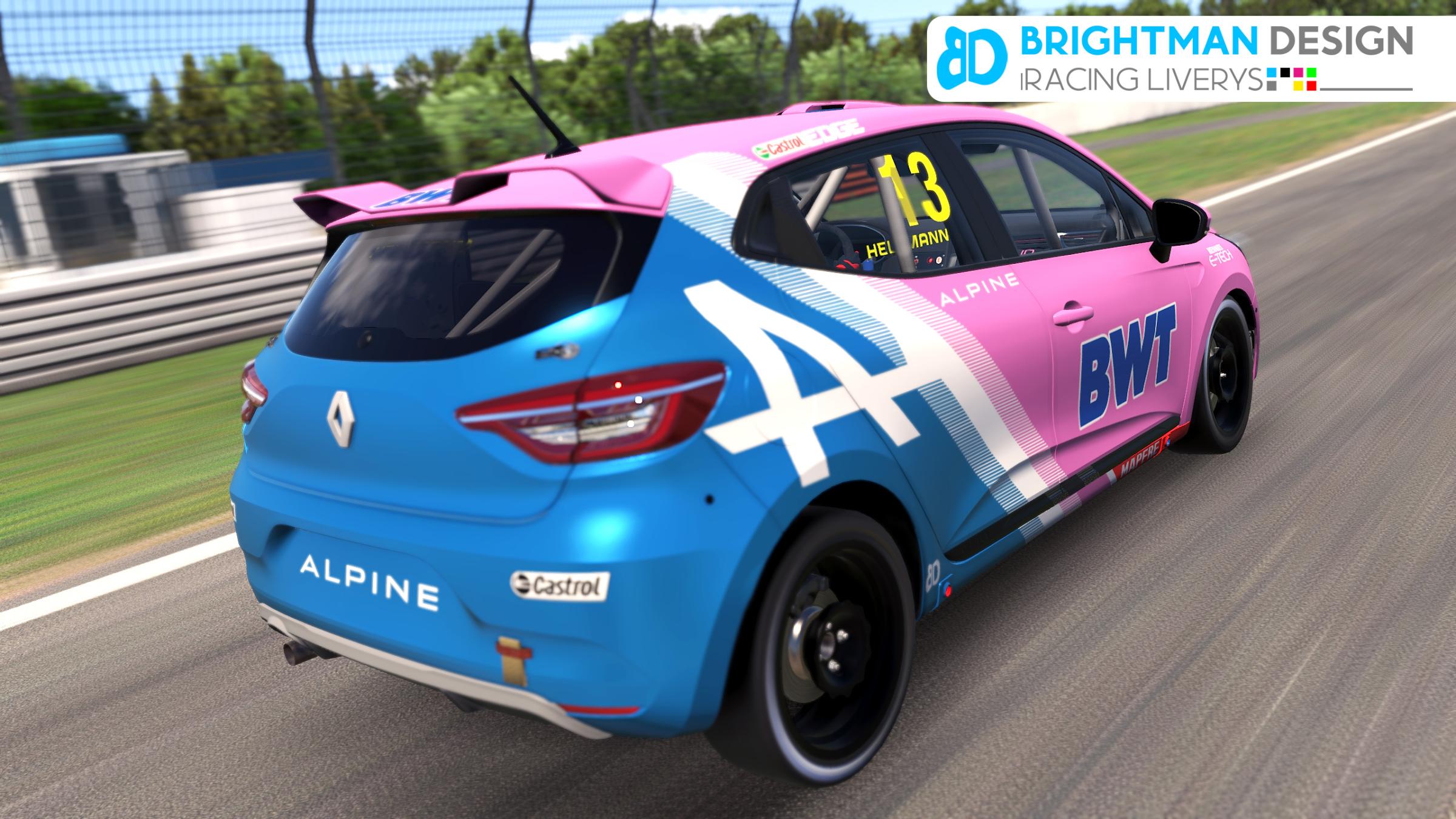 Clio | Alpine Pink Edition by Leon H. - Trading Paints