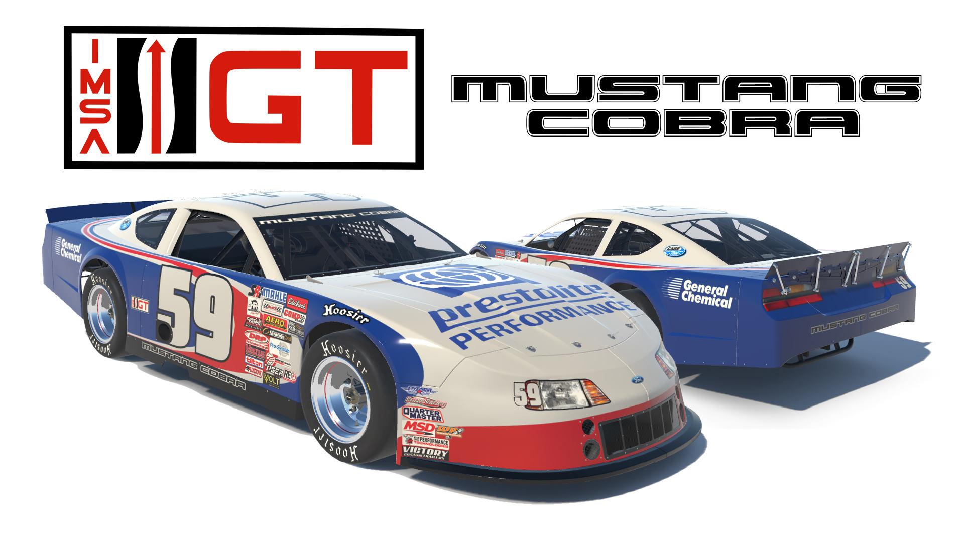 Mustang Cobra - IMSA GTO Throwback by Stryxnine P. - Trading Paints