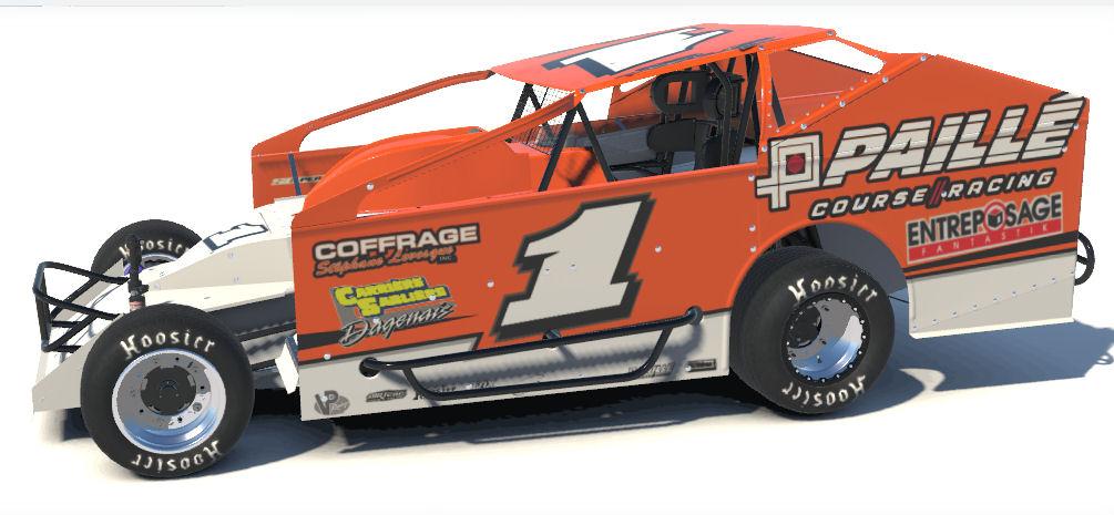 Félix Roys Big Block Dirt Modified by Gary Hamel - Trading Paints