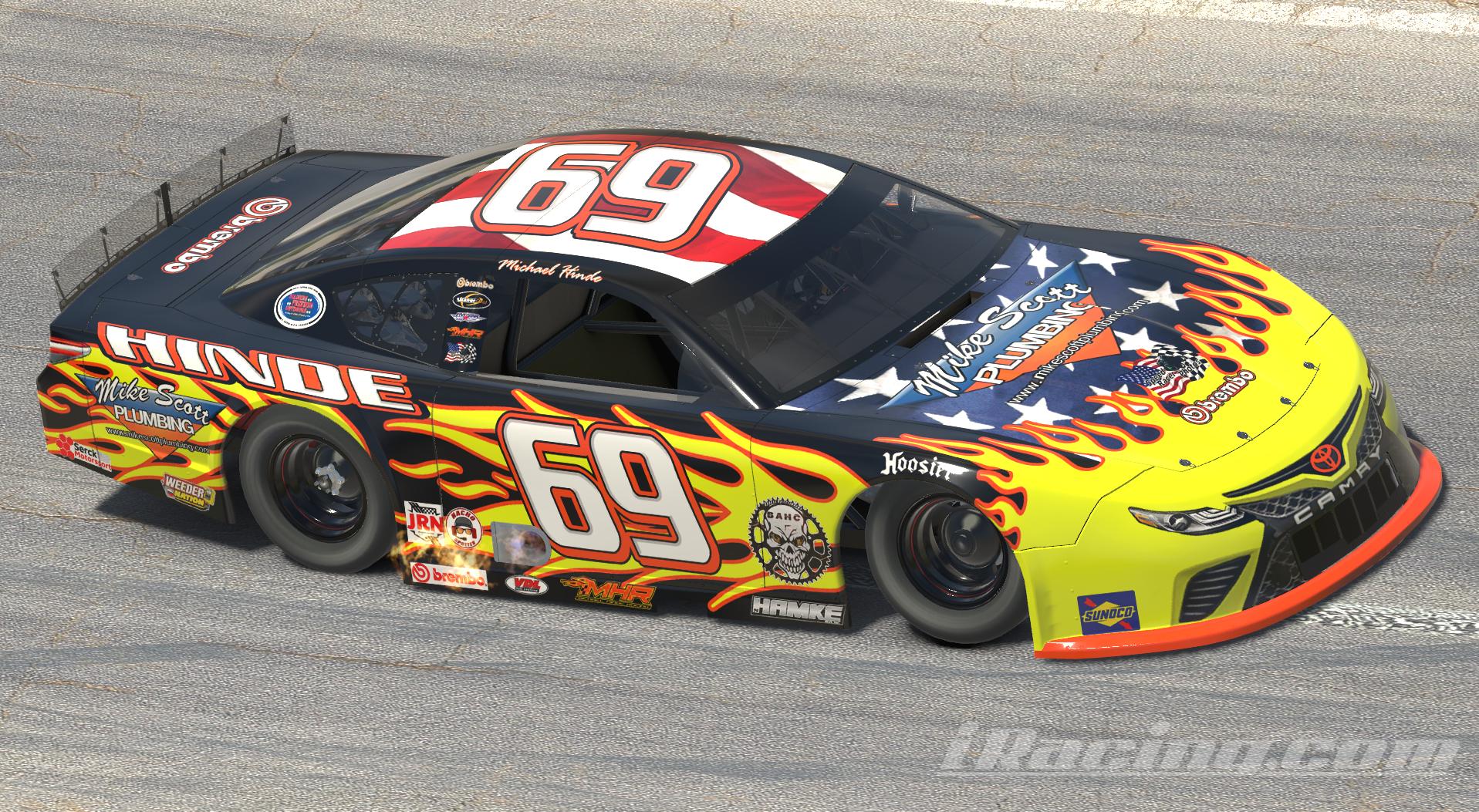 Michael Hinde #69 SLM - Custom Number by Tyler Sontag - Trading Paints