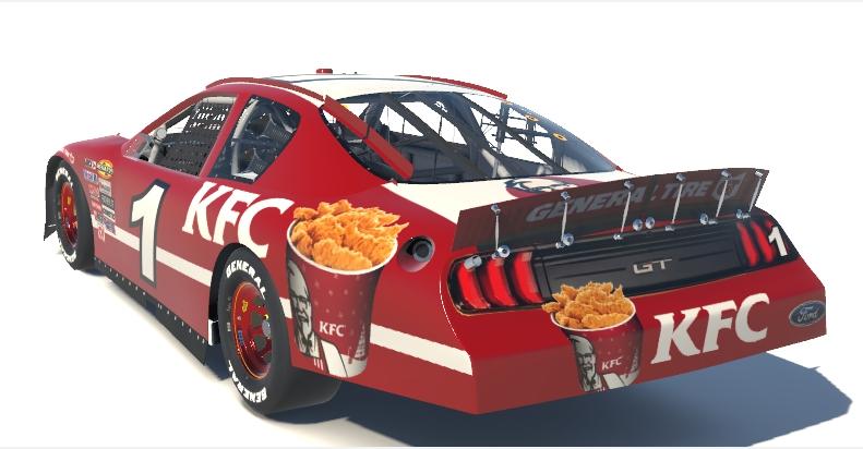 Kentucky Fried Chicken (KFC) ARCA Ford Mustang by Michael M. - Trading ...