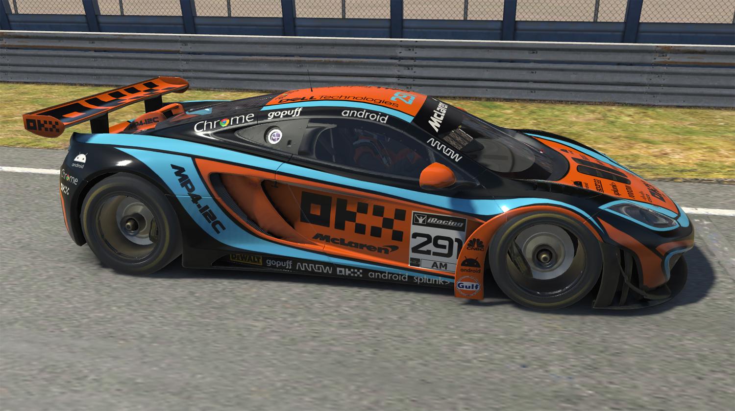OKX McLaren MP4-12C GT3 by Warren McGary - Trading Paints