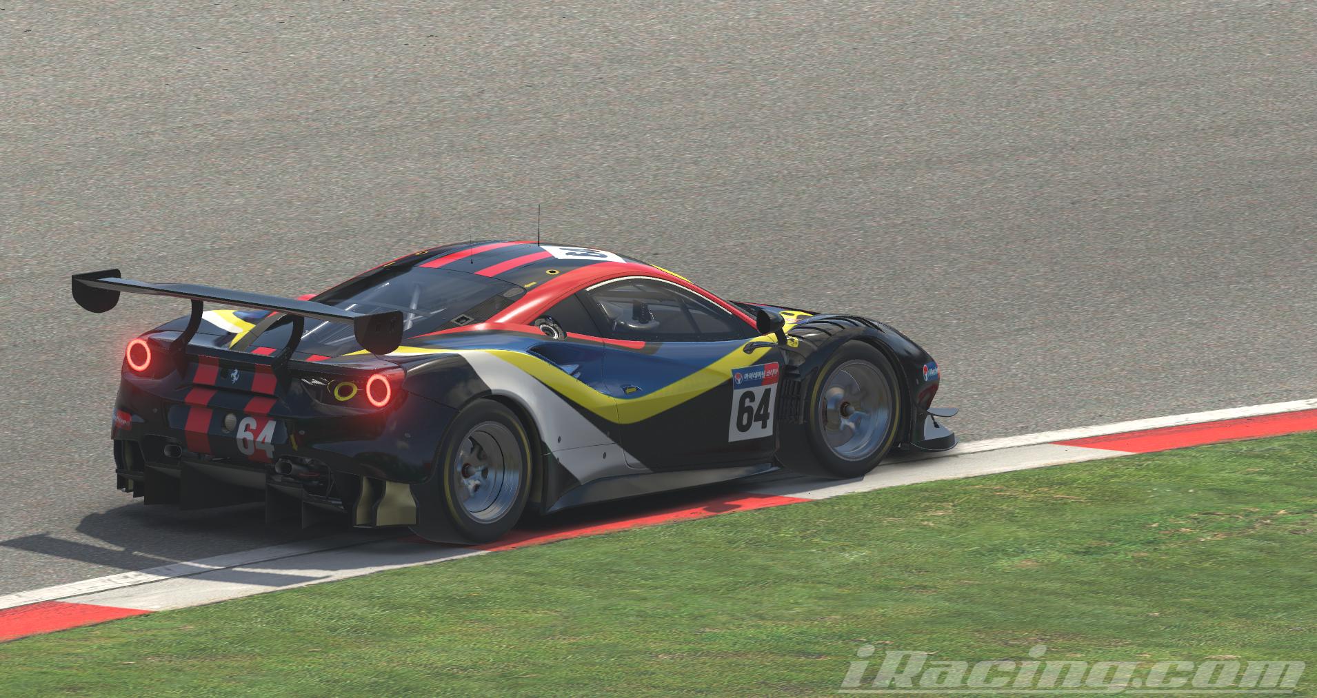 Ferrari 488 GT3 Evo 2020_iracing Korea by Yun Sung G. - Trading Paints