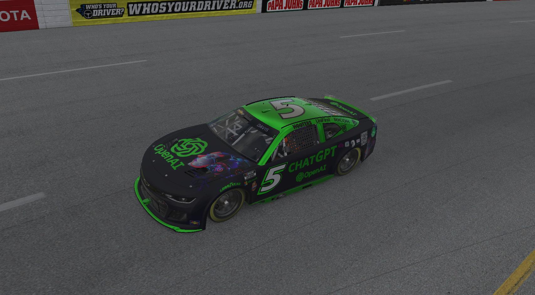 Open AI Chat GPT Car by Duke D. - Trading Paints