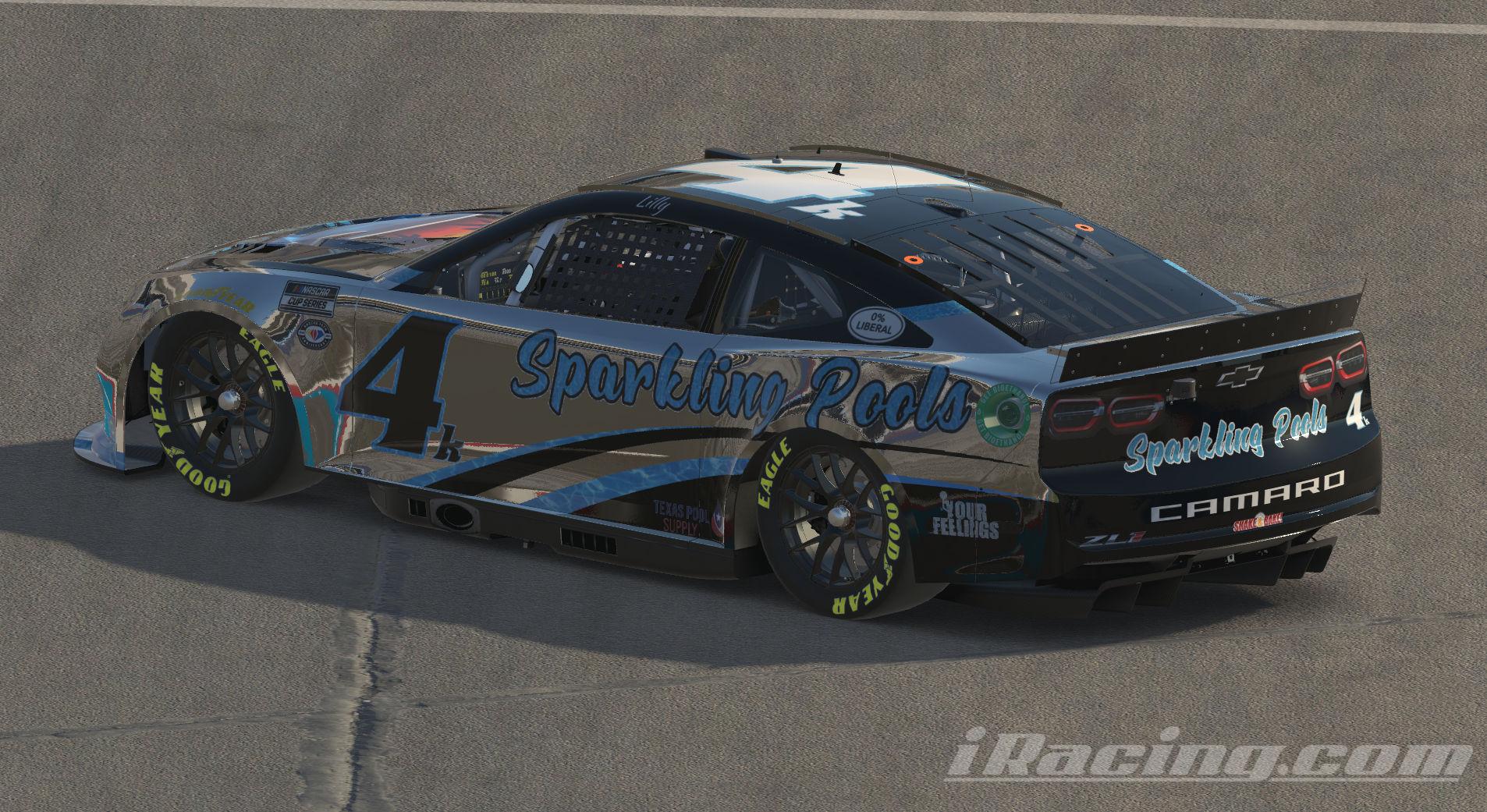 2023 Sparkling Pools NASCAR Cup Series Next Gen Chevrolet Camaro ZL1 by ...