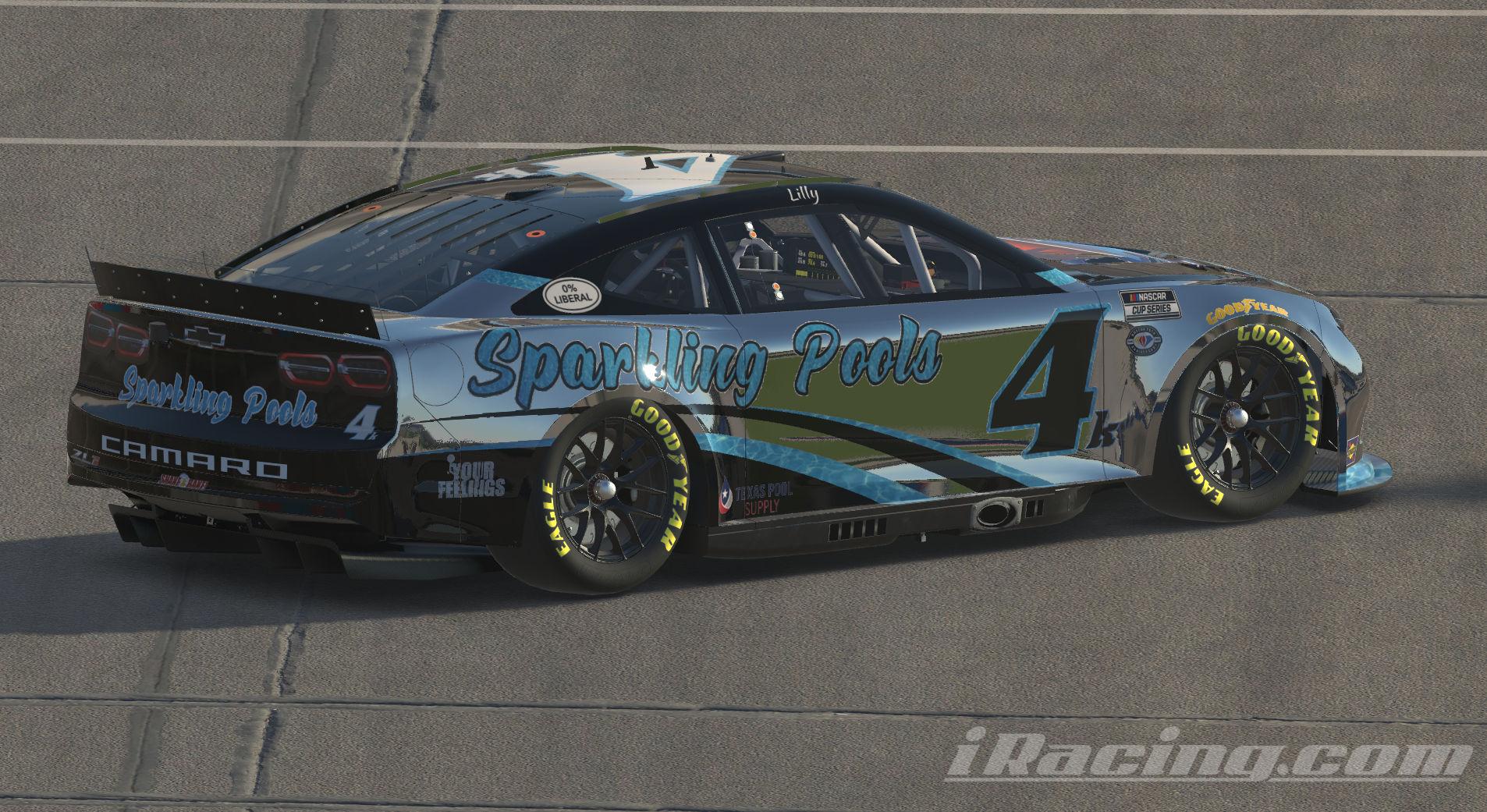 2023 Sparkling Pools NASCAR Cup Series Next Gen Chevrolet Camaro ZL1 by ...