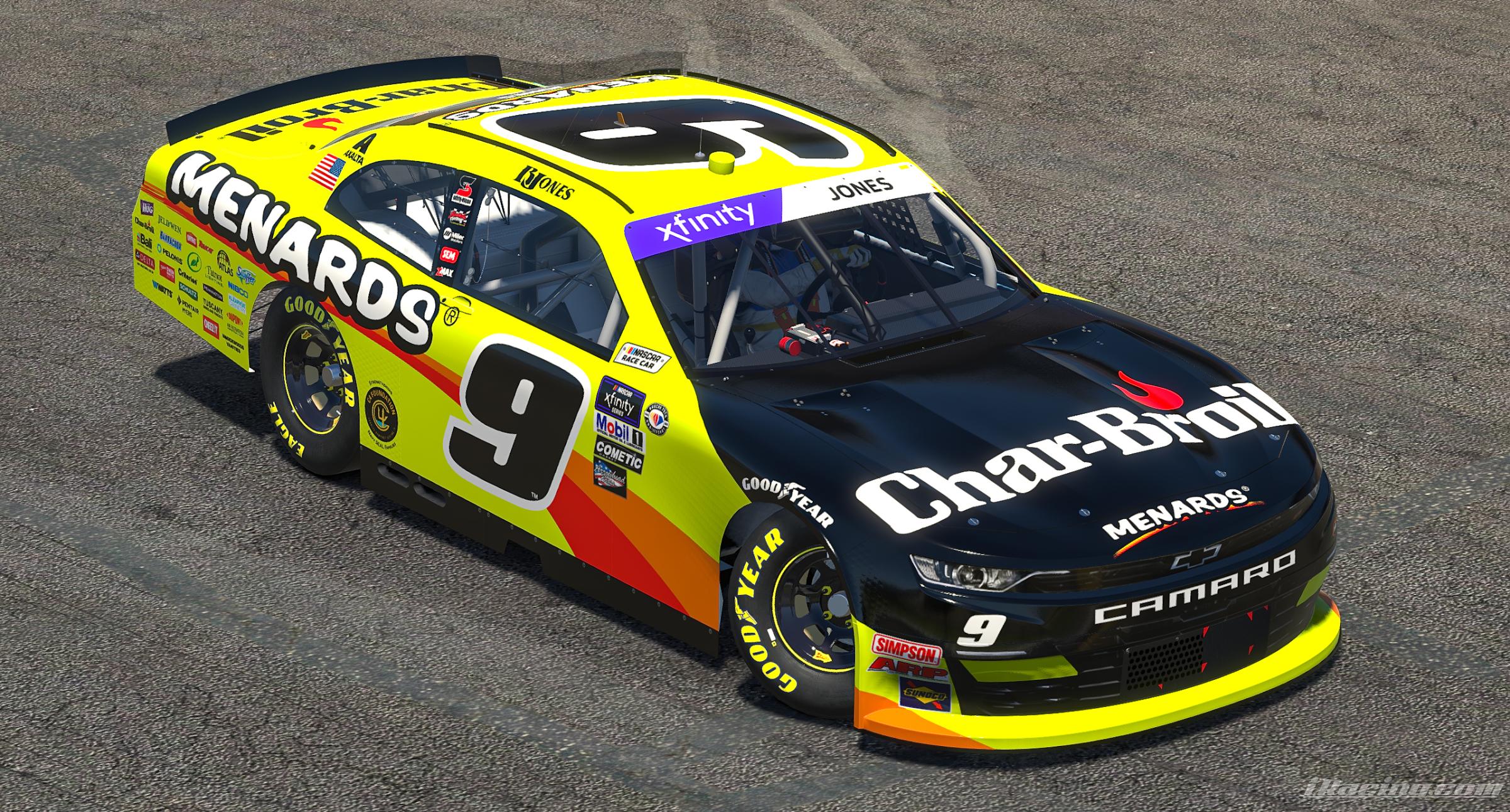 2023 Brandon Jones Menards Char-Broil Camaro by Ryan A Williams ...