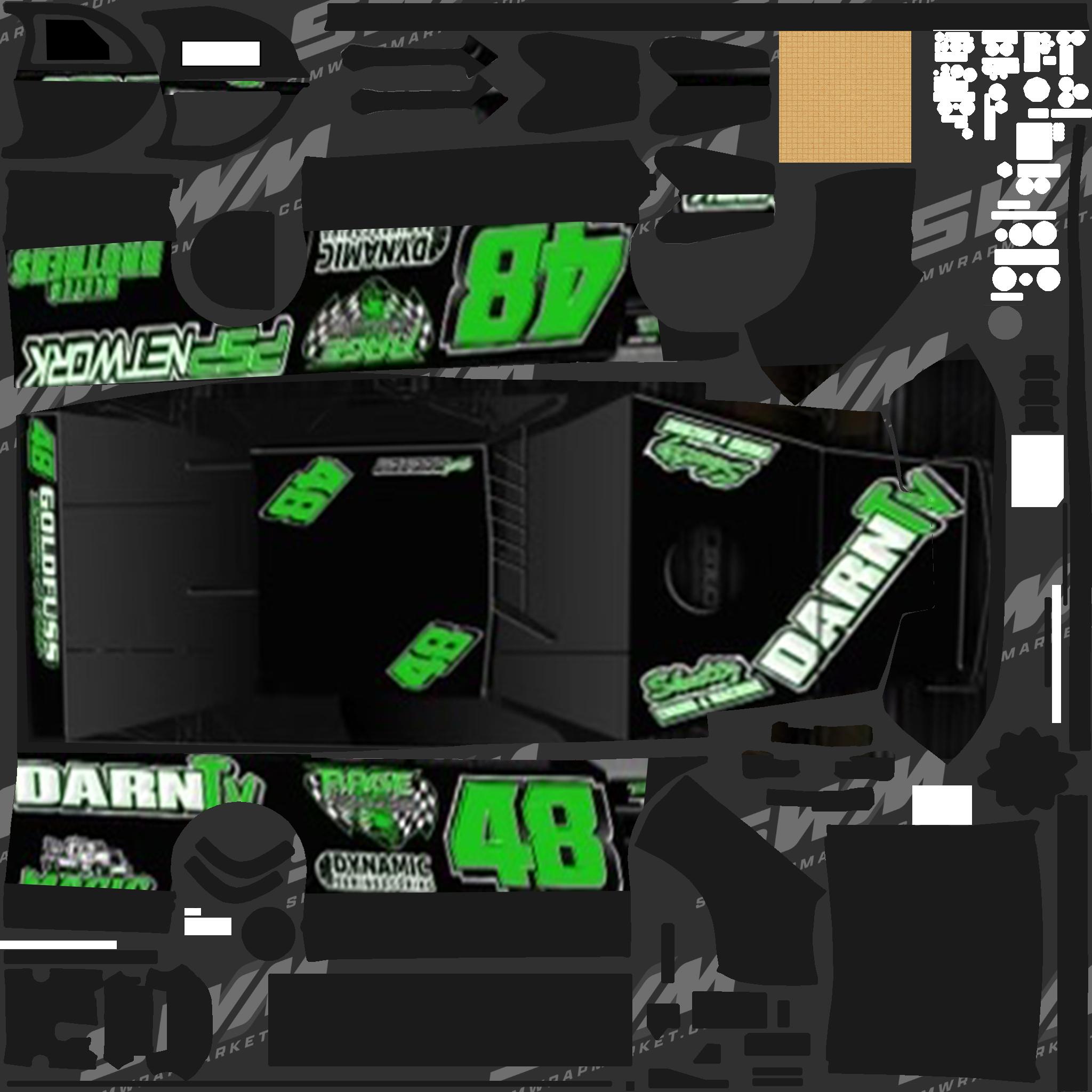 Dirt Late Model brocks wrap by Brandon Beeter - Trading Paints