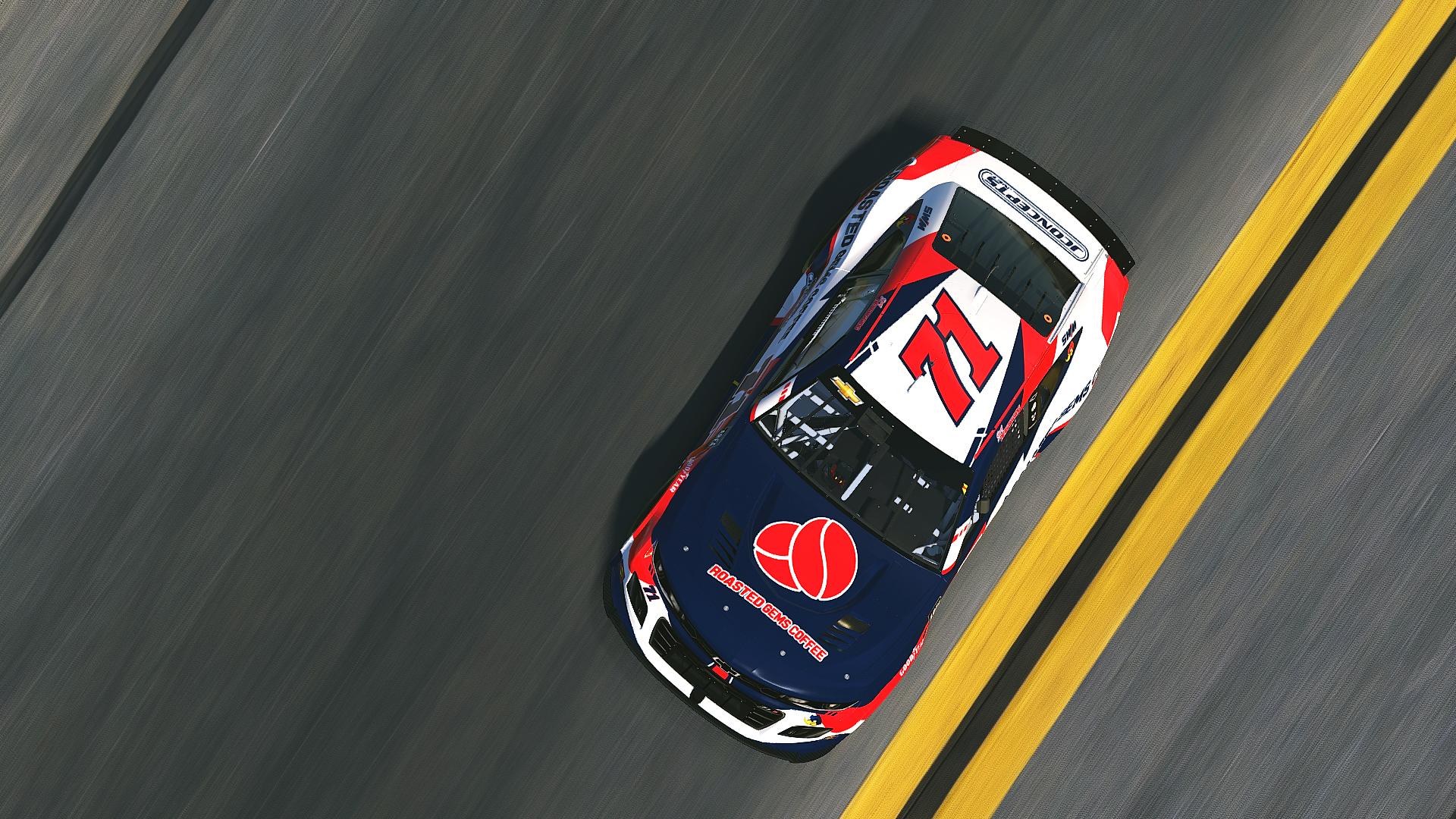 Doug Newbigging Roasted Gems Coffee #71 for AREA Cup Series Red White ...