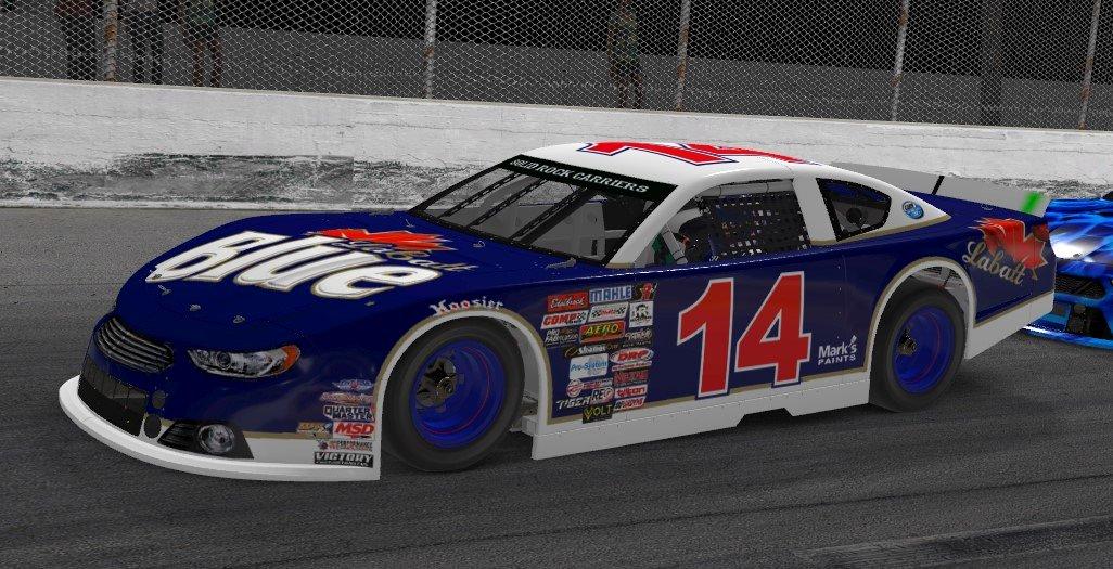 labatt blue Late Model Stock by Mark B. - Trading Paints