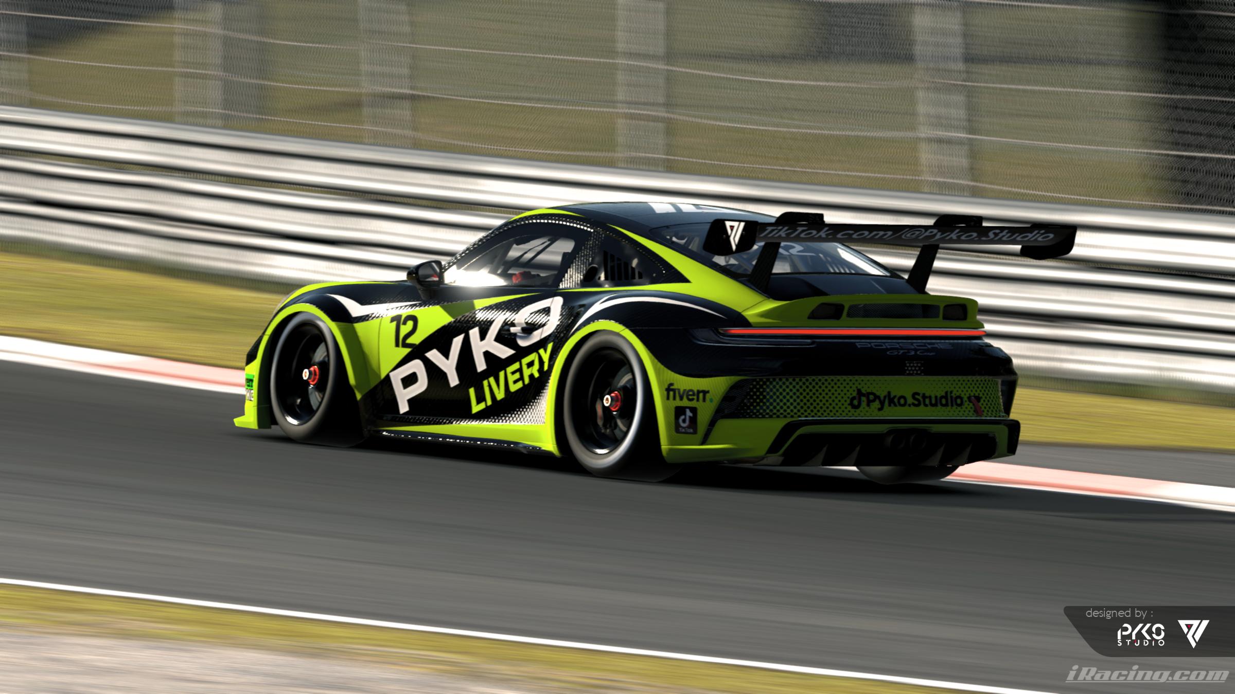 P992 Fiverr TikTok Pyko Livery by Syaiful Ariffin - Trading Paints