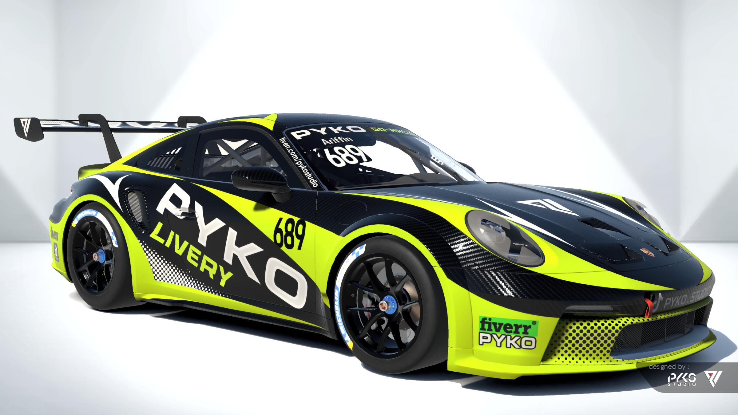 P992 Fiverr TikTok Pyko Livery by Syaiful Ariffin - Trading Paints