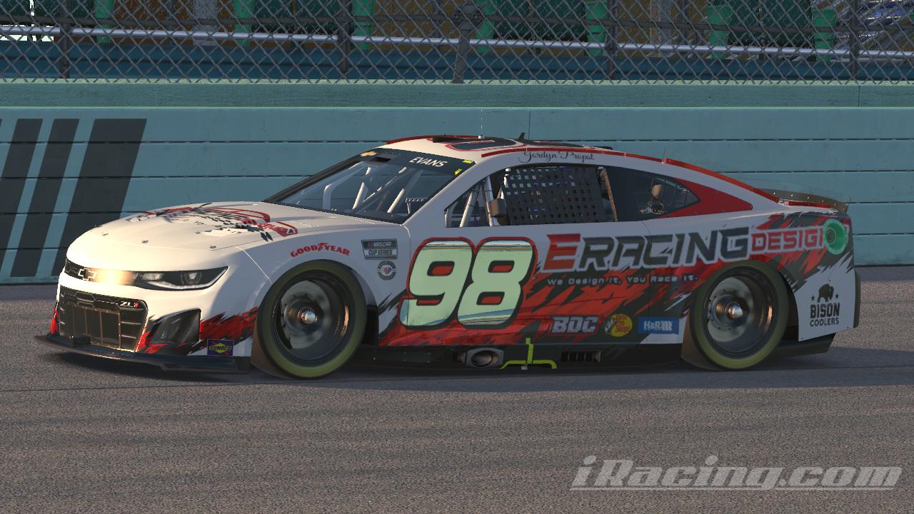 Jordyn Propst #98 E Racing Designs Next Gen Camaro W/ Spec Map! by Rob ...